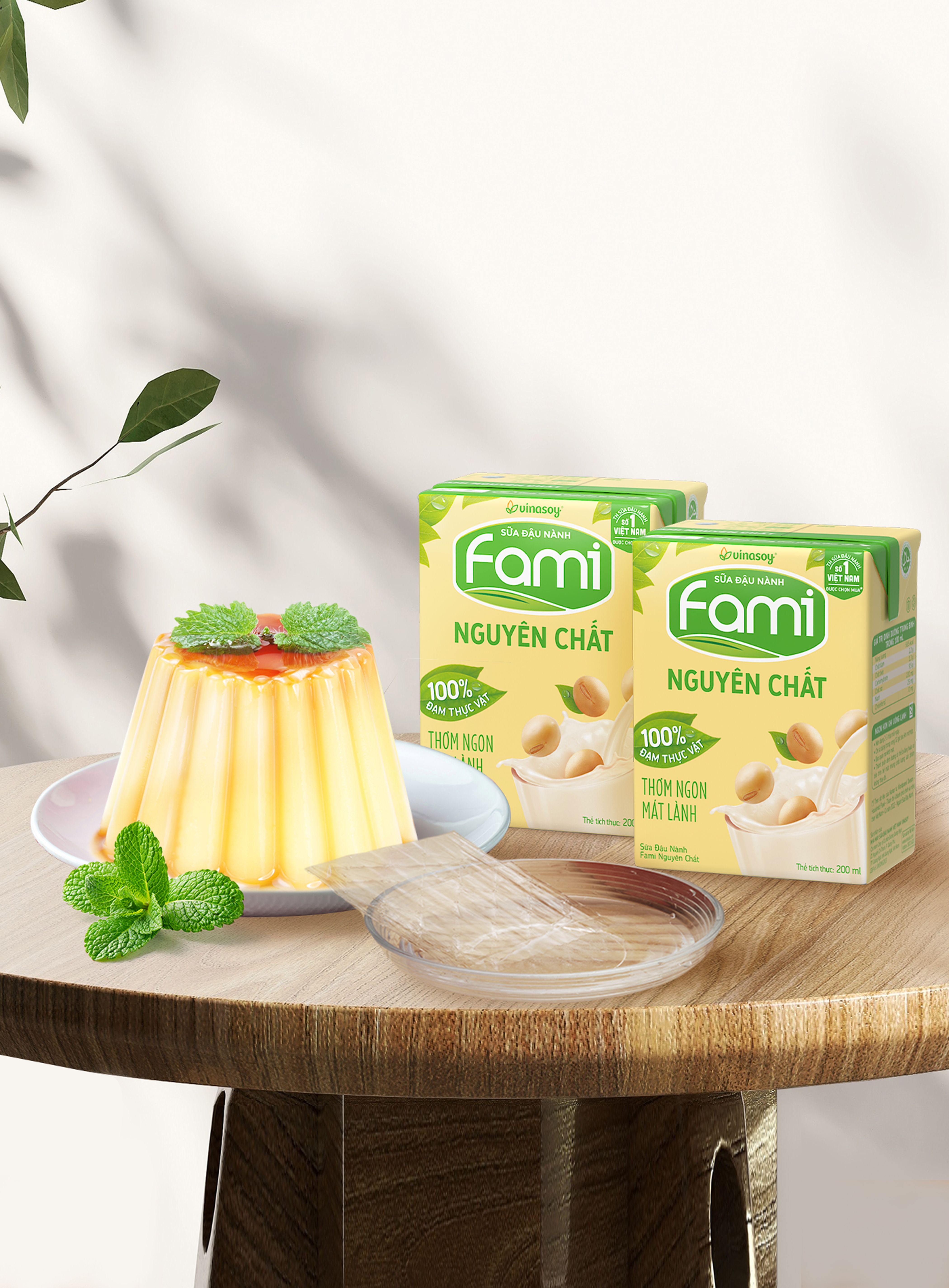 Pudding sữa đậu nành Fami